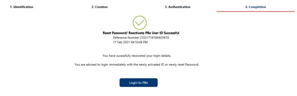 √ Lupa User ID dan Password Public Bank Online PBe