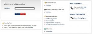 Cara Login Alliance Bank Online AllianceOnline First Time